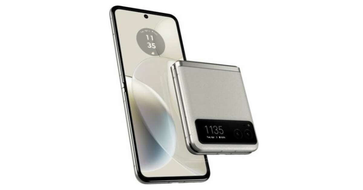 Telefon mobil motorola razr 40, Dual SIM, 8GB RAM, 256GB, 5G, Vanilla ...