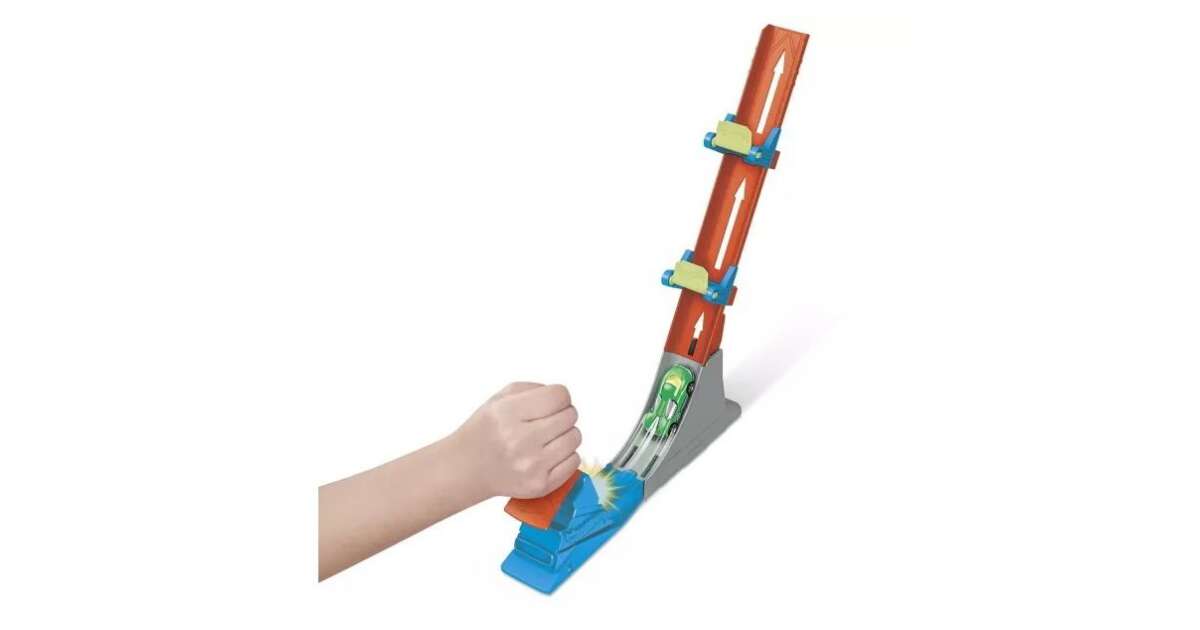 Mattel Hot Wheels Kaszkadőr pálya - Vertikális kilövő | Pepita.hu