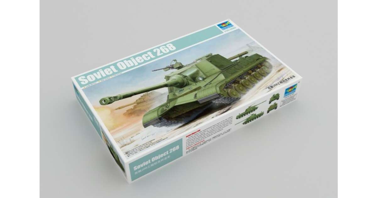 Trumpeter Soviet Object 268 tank műanyag modell (1:35) | Pepita.hu