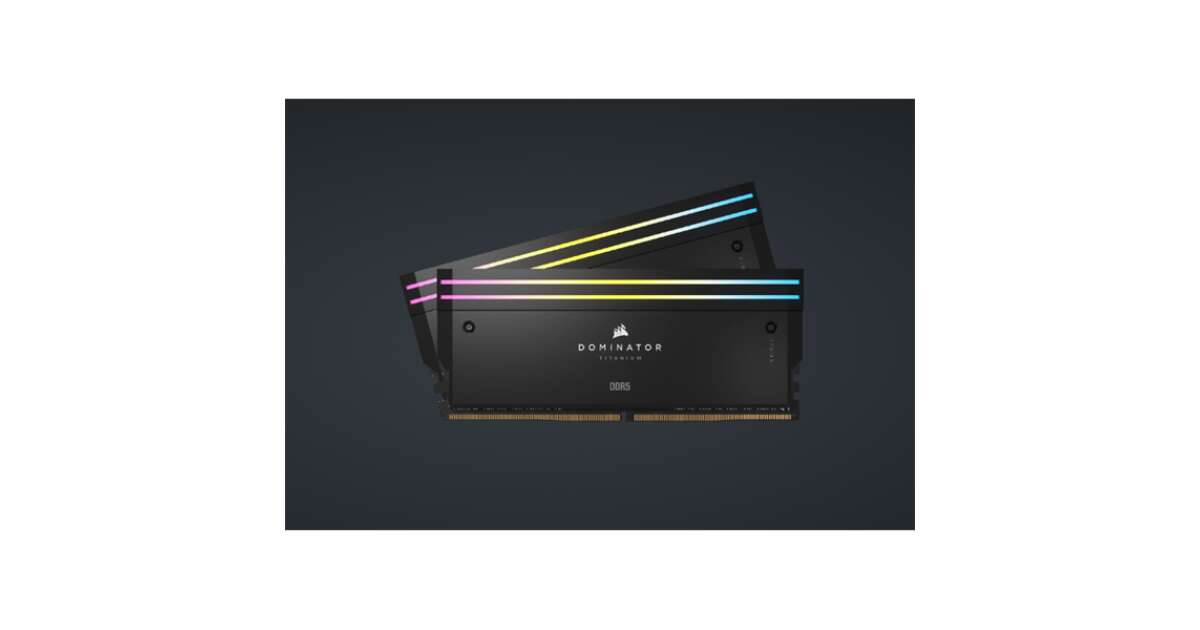 Corsair Dominator Titanium RGB DDR5 RAM - 32GB Kit | Pepita.com