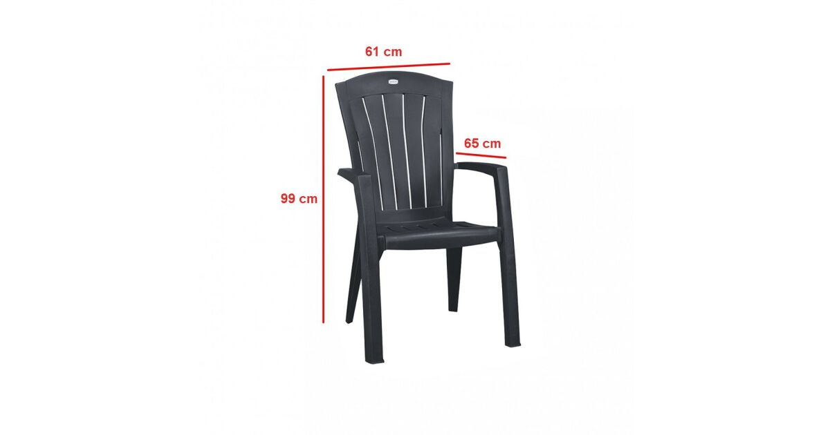 Eltorini 6+1 Gartenmöbel-Set in Graphit | Pepita.com