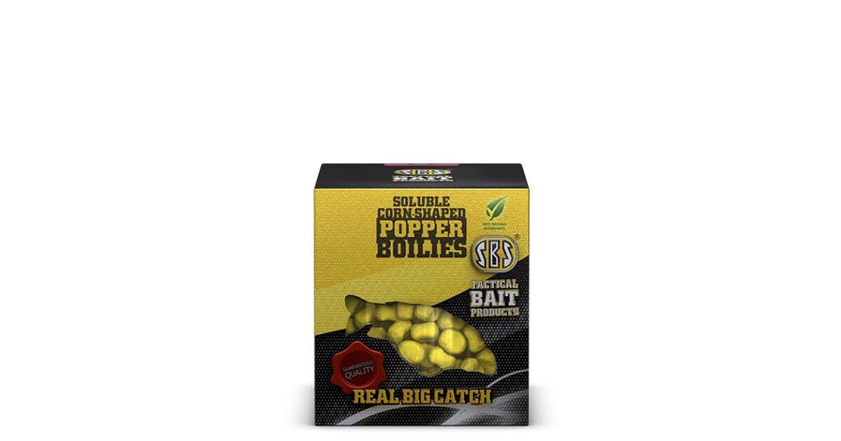 SBS BOILIES POP-UP SOLUBILE ÎN FORMĂ DE PORUMB 8, 10 MM PORUMB 20 GR ...