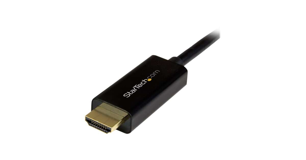 StarTech FireWire Cables & Adapters 6ft (2m) DisplayPort To HDMI ...