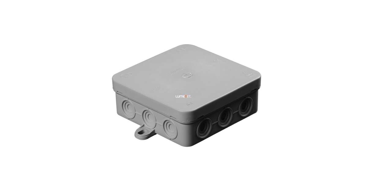 Out of wall junction box 100x100mm (IP54) | Pepita.com