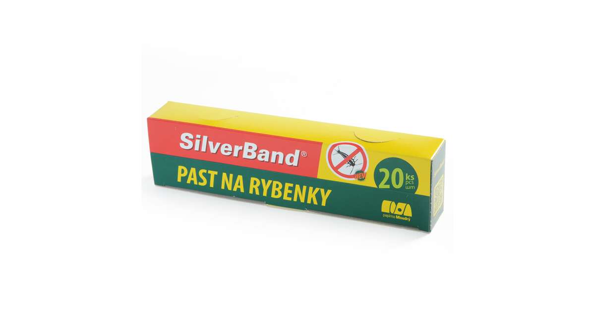 SilverBand ezüstös pikkelyke csapda és ragasztós rovarcsapda mászórovarok ellen, hatékony ...