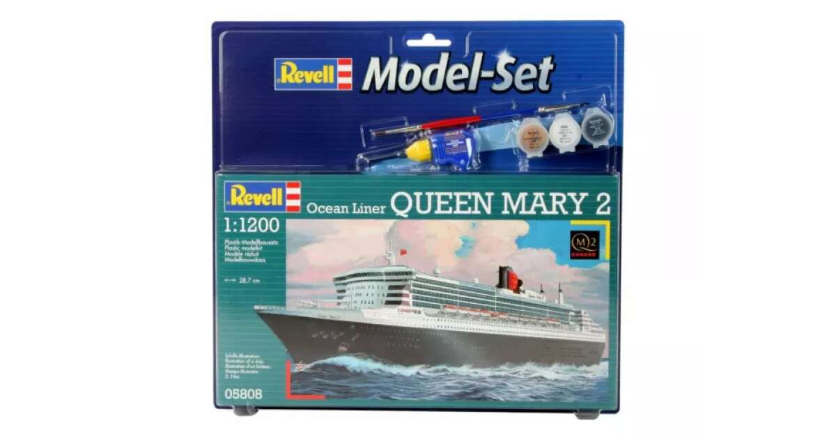 Revell Hajó Makett Szett: Queen Mary 2 05808 | Pepita.hu