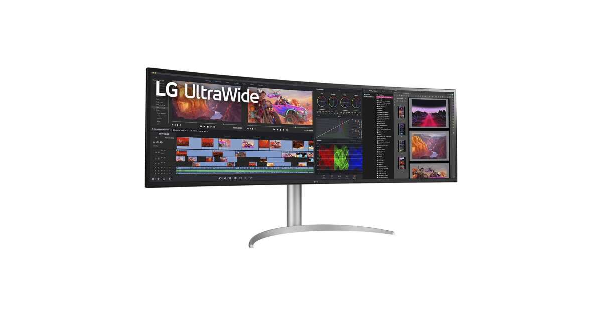 LG 49 49BQ95C-W UltraWide Ívelt Monitor | Pepita.hu