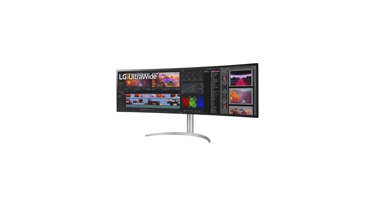 LG 49 49BQ95C-W UltraWide Ívelt Monitor | Pepita.hu