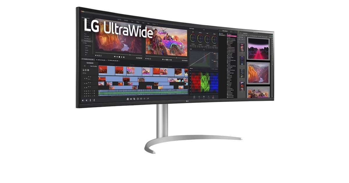 LG 49 49BQ95C-W UltraWide Ívelt Monitor | Pepita.hu
