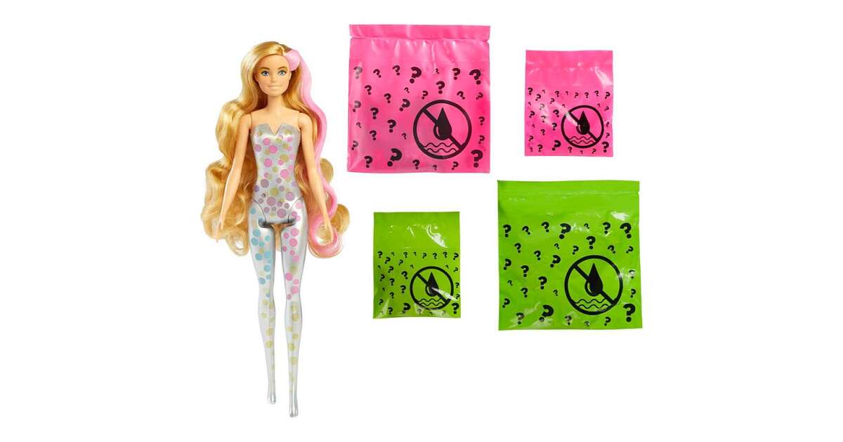 Mattel Barbie Color Reveal Irány a buli meglepetés Baba 25cm | Pepita.hu