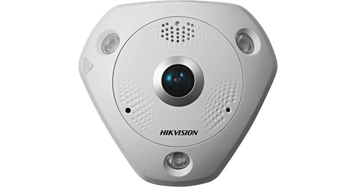 Hikvision 4K Fisheye IP Kamera - 360° Panoráma | Pepita.hu