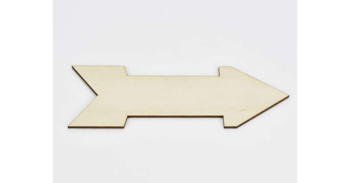 Natúr fa - Nyíl 7,5x20cm | Pepita.hu