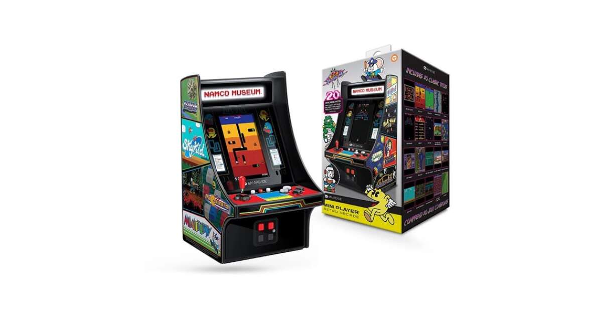 My Arcade DGUNL-3226 Namco Museum 20in1 Mini Player Retro Arcade 10 ...