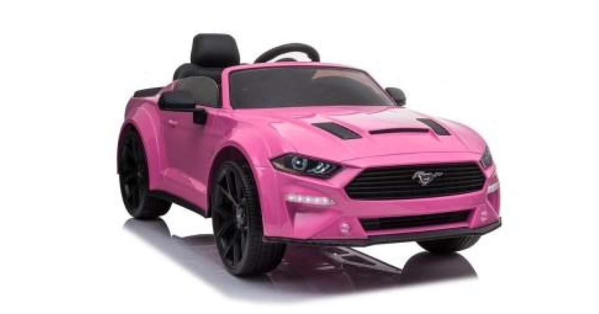 Elektromos autó gyerekeknek, Ford Mustang Pink, távirányítóval, 2 ...