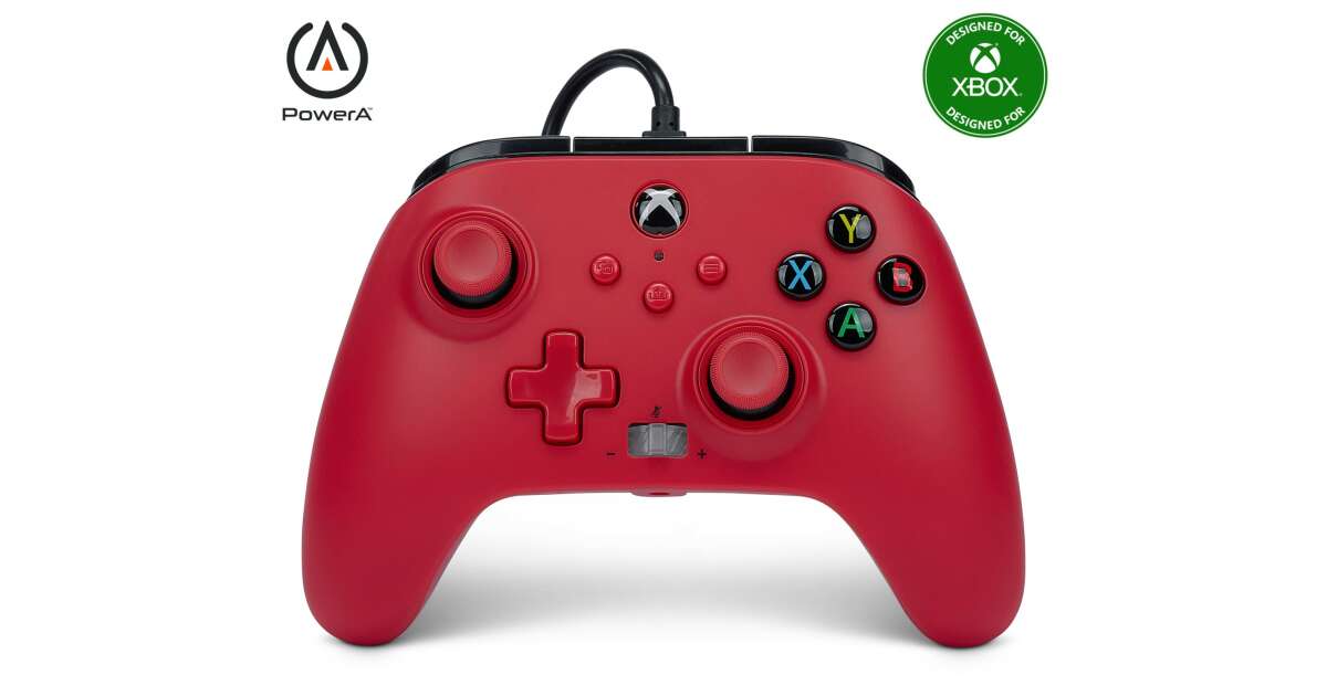 PowerA Enhanced wired controller Xbox Series X|S - Artisan Red | Pepita.com