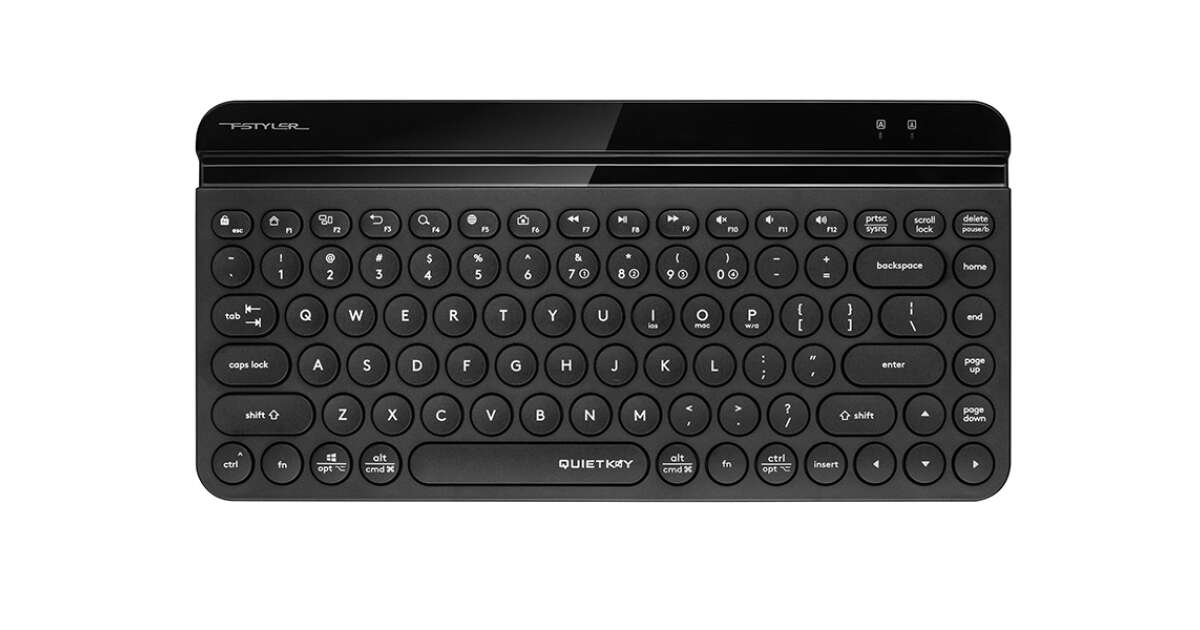 A4TECH FBK30, FStyler, Dual Connect (Bluetooth + Wi-Fi), ENG, Fekete ...