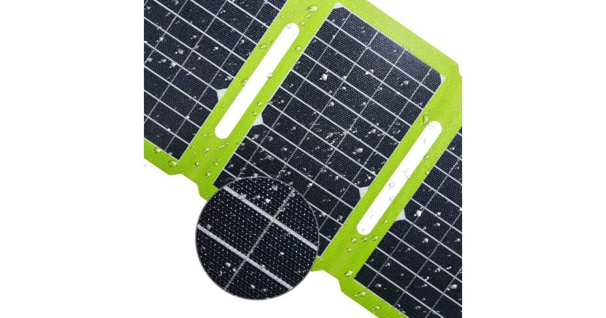 Swissten foldable solar panel, 21W | Pepita.com