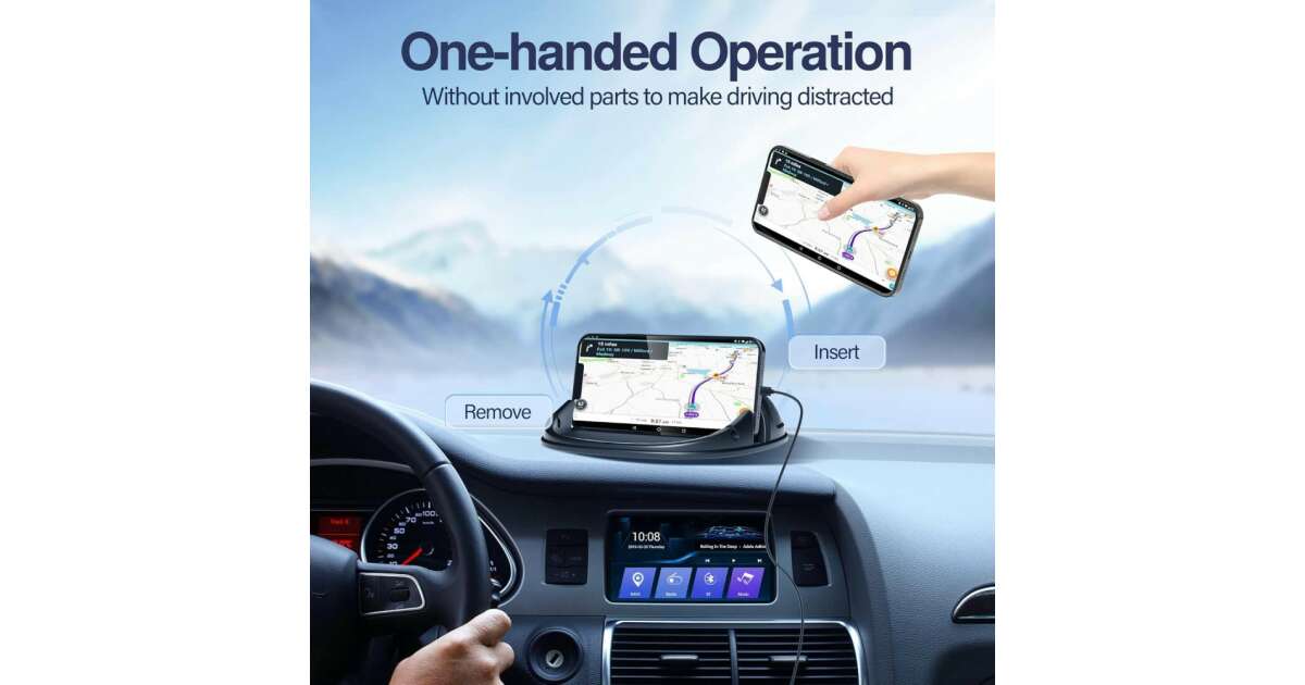 Loncaster Autós Telefon Tartó (Fekete) | Pepita.hu