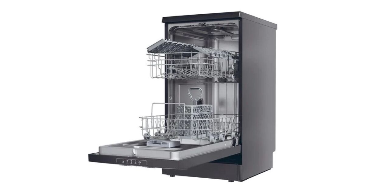Candy CDPH 2L1047B Masina de spalat vase de sine statatoare, 10 locuri ...