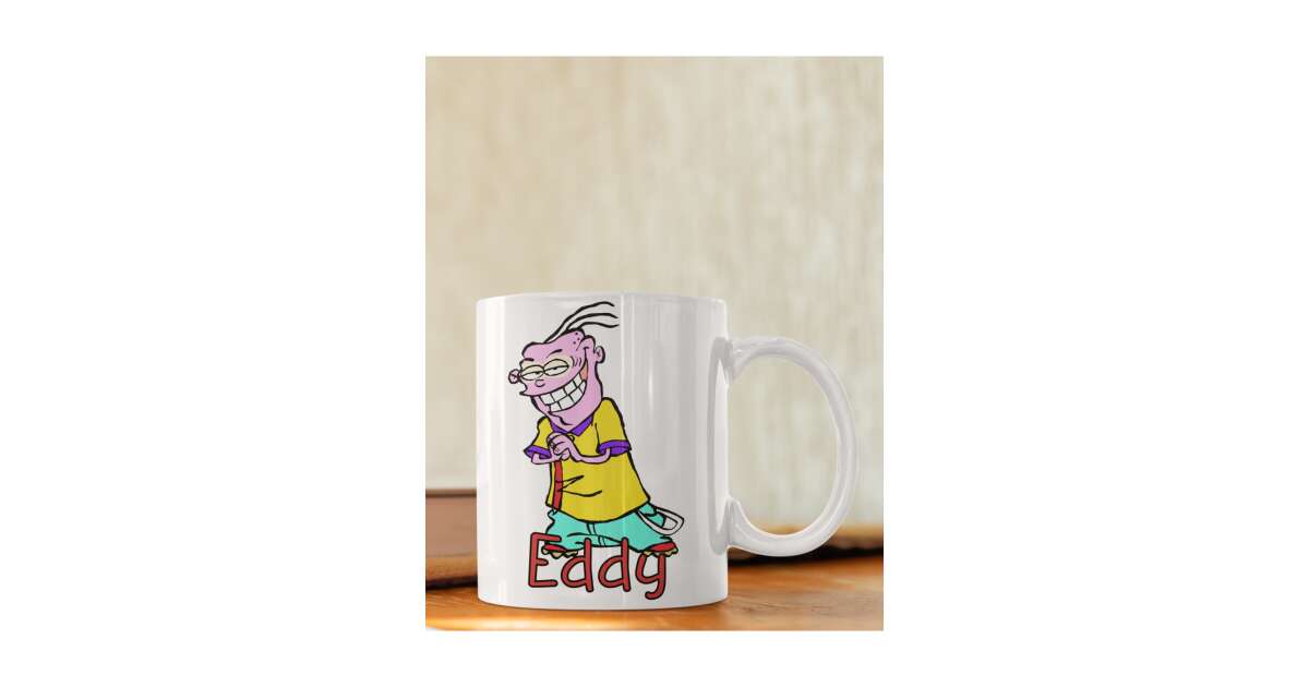 Ed, Edd és Eddy Eddy karakterű bögre - egyedi mintás, több színben ...