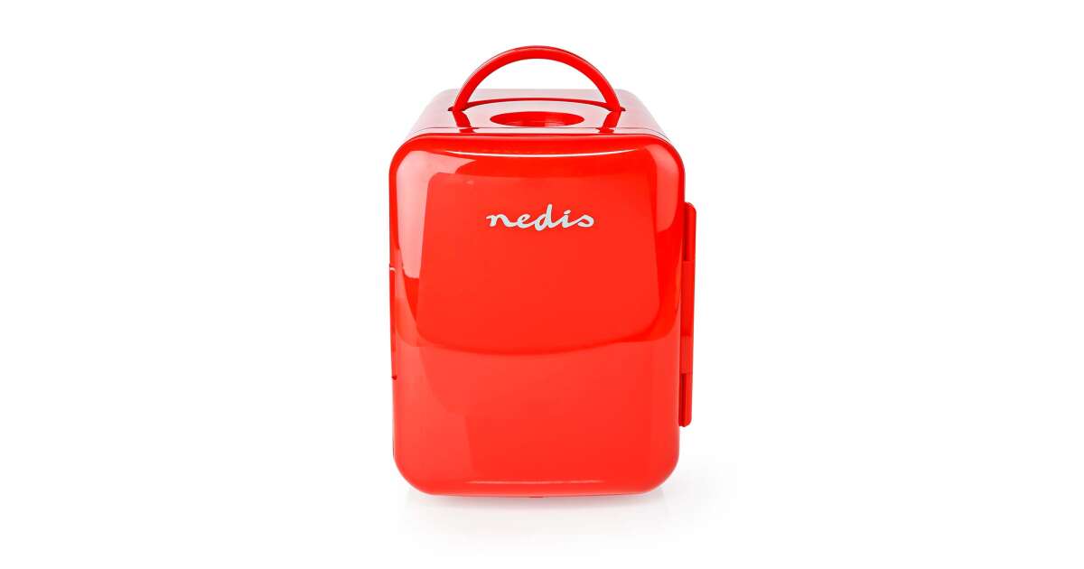 NEDIS autós hűtszekrény, Hordozható mini hűtőszekrény 4 l | 12 V DC ...