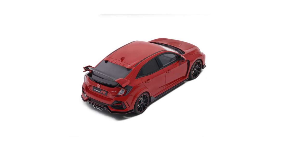 Honda Civic Type R GT FK8 Euro Spec piros 2020 modell autó 1:18 | Pepita.hu