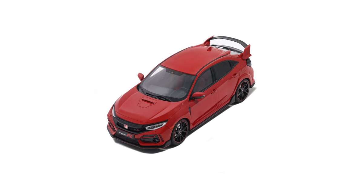 Honda Civic Type R GT FK8 Euro Spec piros 2020 modell autó 1:18 | Pepita.hu