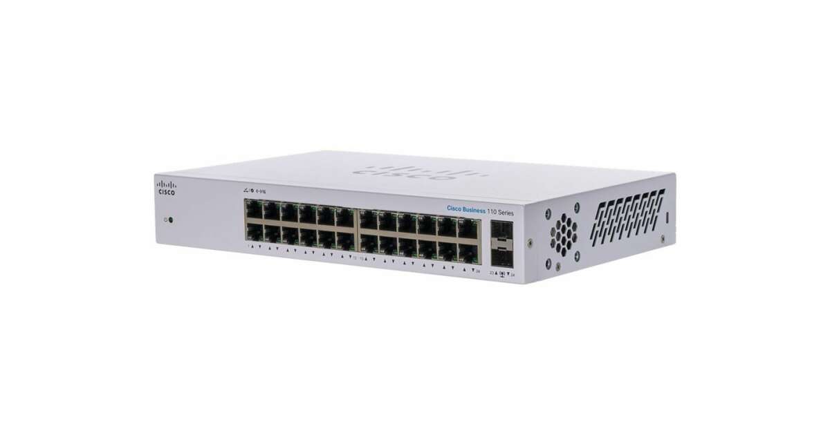 Cisco CBS110-24T 24-port Business 110 Series Unmanaged Switch CBS110 ... Cisco CBS110-24T 24-port Business 110 Series Unmanaged Switch CBS110 ...