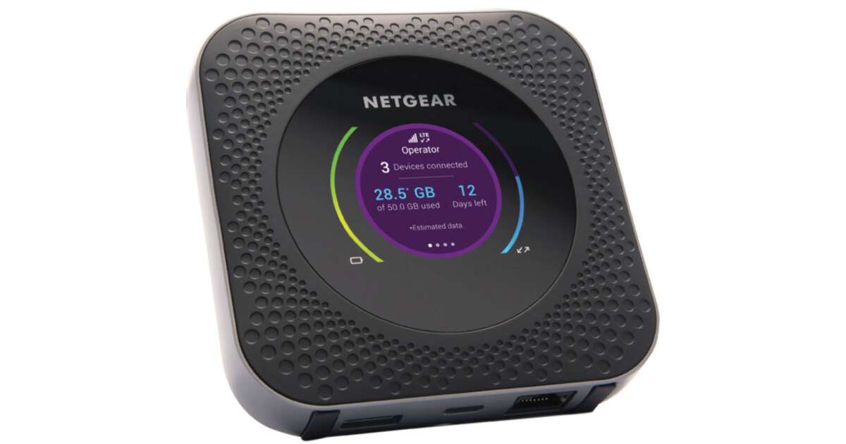 Netgear MR1100 Nighthawk M1 Gigabit LTE Mobil Router MR1100-100EUS ...