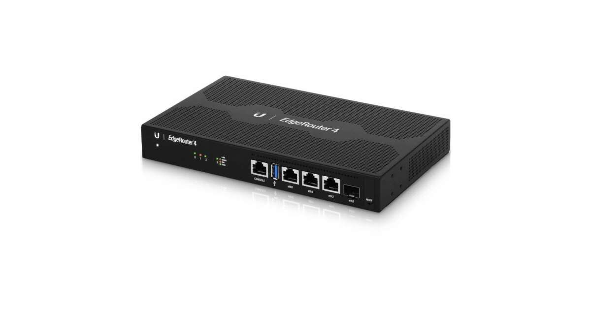 Ubiquiti EdgeRouter 4 4Port Gigabit Router with 1 SFP Port ER-4 | Pepita.hu