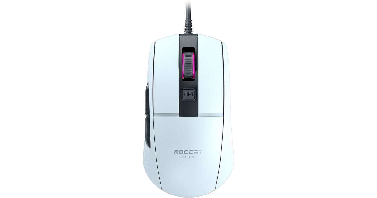 Roccat Burst Core RGB Gaming Mouse White ROC-11-751 | Pepita.hu