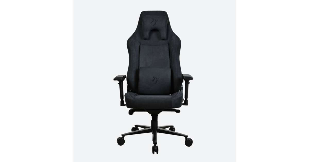 Arozzi Vernazza XL Super Soft Gaming Chair Pure Black VERNAZZA-XL-SPSF ...