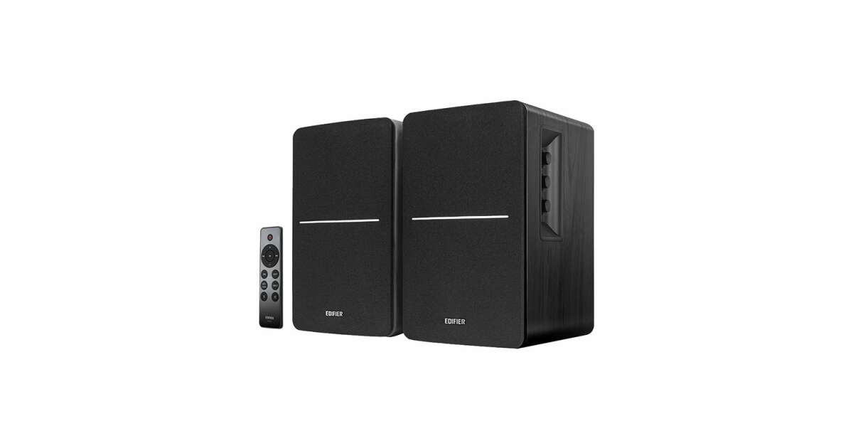 Edifier R1280DBs Active Bluetooth Bookshelf Speakers Black R1280DBS ...