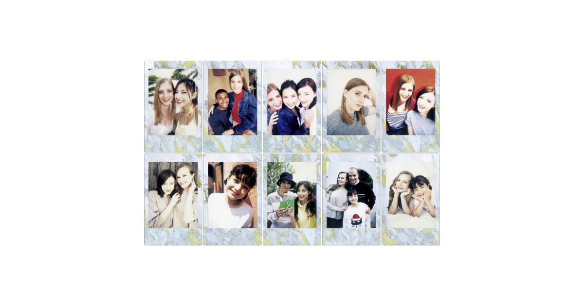 Film Instant Fujifilm Instax Mini, BlueMarble, 10 buc | Pepita.com