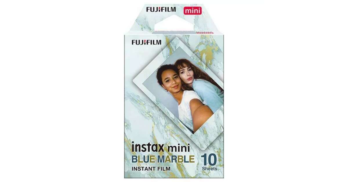 Film Instant Fujifilm Instax Mini, BlueMarble, 10 buc | Pepita.com