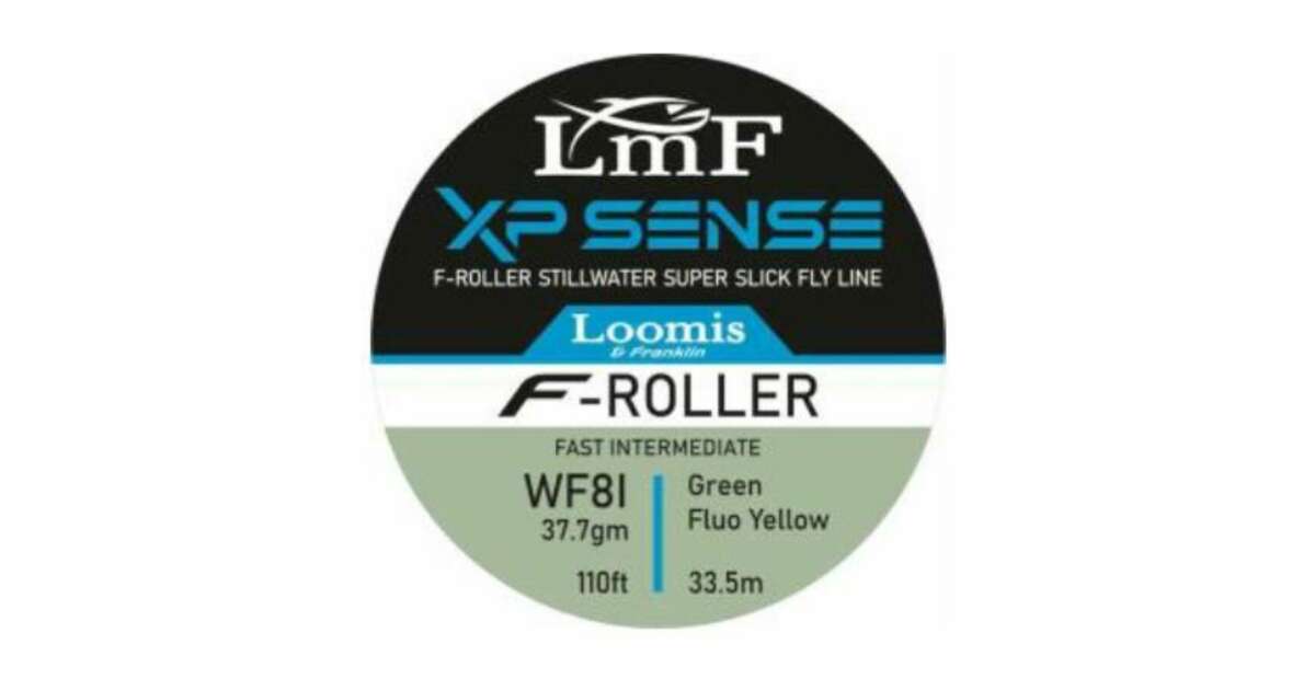 Loomis & Franklin XP Sense F-Roller Distance 33,5 m fir de muscă #7 ...