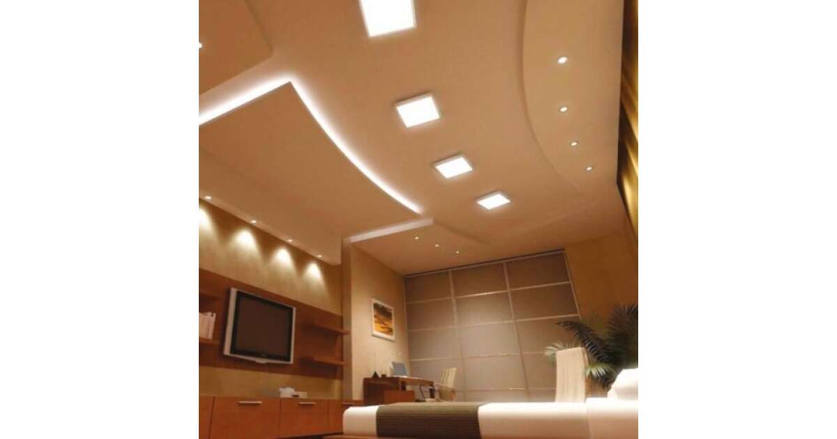 Tesla - LED Panel, 300 x 300mm, 20W, 230V, 3000K, 1800lm, 120° | Pepita.com