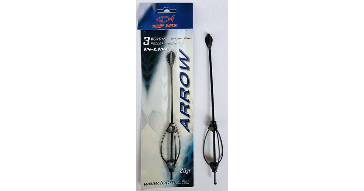 Top mix hárombordás arrow method feeder kosár, 25g | Pepita.hu