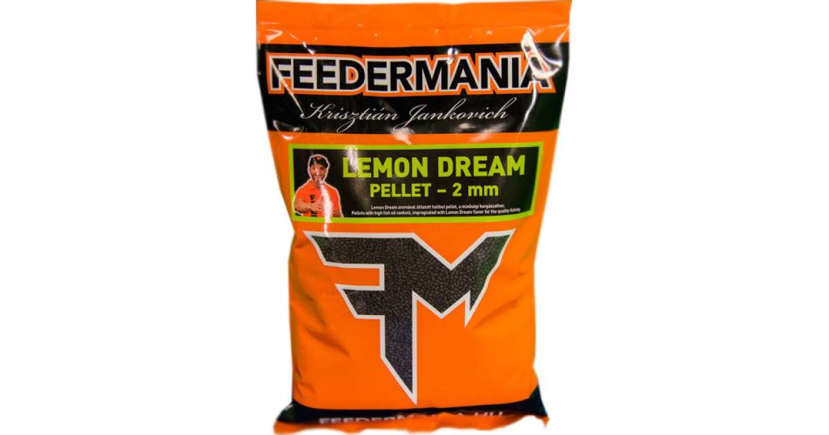 Feedermánia pellet, lemon dream, 2mm etető pellet | Pepita.hu