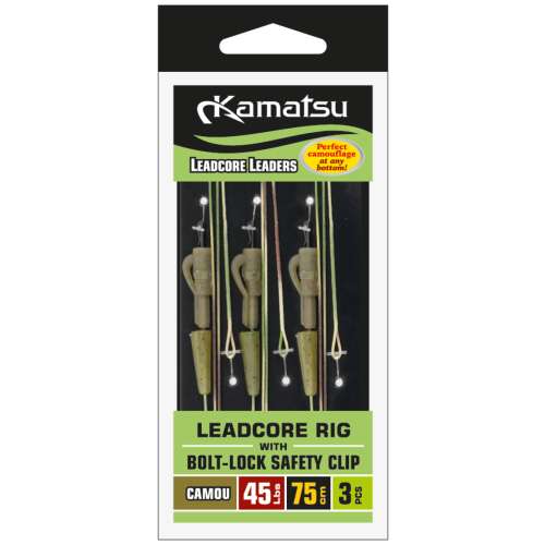 Kamatsu camou ólombetétes előke ólomkapoccsal 35lbs 75cm | Pepita.hu