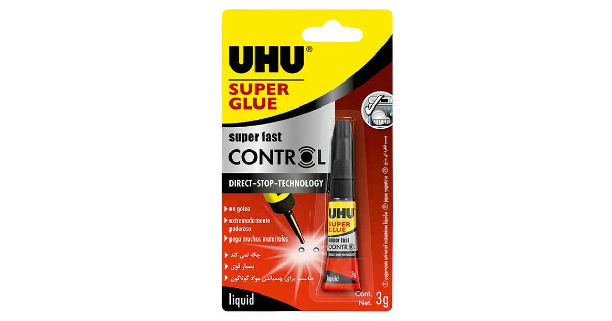 UHU KLEBER SUPERKLEBER UHU CONTROL 3G | Pepita.com