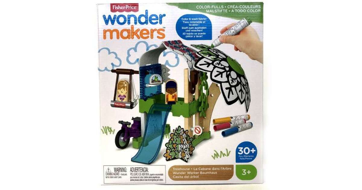 Fisher-Price: Wonder Makers Baumhaus zum Ausmalen - Mattel | Pepita.com