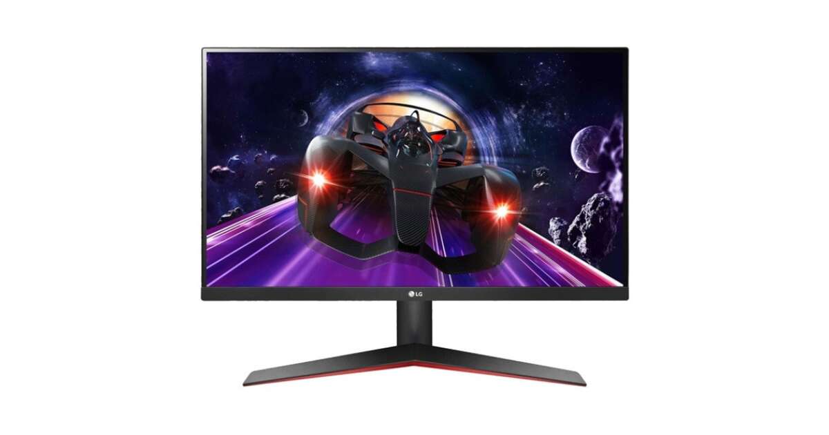 LG 24 24MP60G-B FHD IPS 75Hz HDMI/DP/VGA gamer monitor | Pepita.hu
