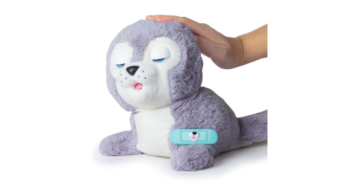 Club Petz Silver az interaktív Plüss bébifóka #szürke | Pepita.hu