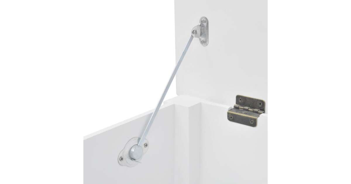 Fehér MDF barokk stílusú tároló láda | Pepita.hu