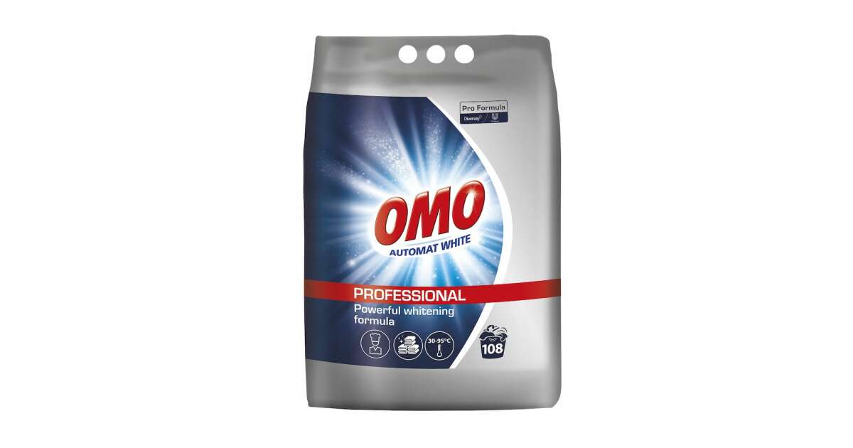 Omo Pro Formula Automat Weißes Waschpulver für 108 Wäschen 7kg | Pepita.com