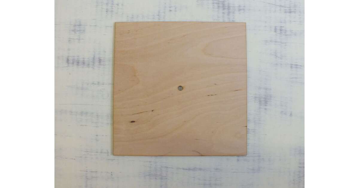 Natúr Fa Óralap - Négyzet - 25x25cm | Pepita.hu