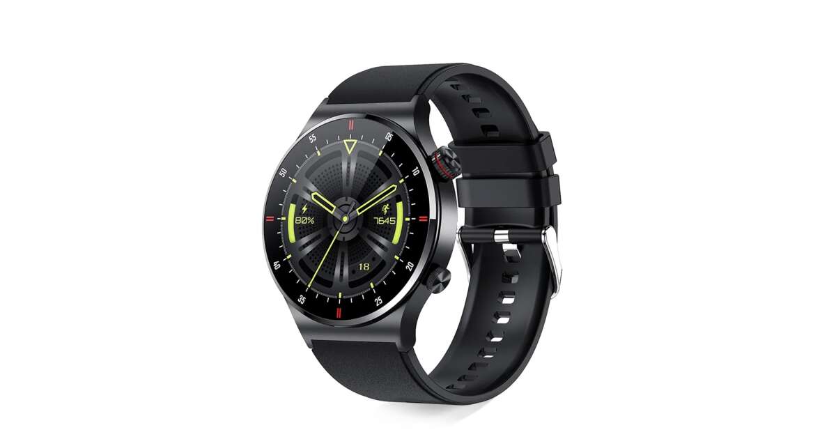 QW33 pulzus-, vérnyomás-, EKG-, véroxigénszintmérő magyar nyelvű ...