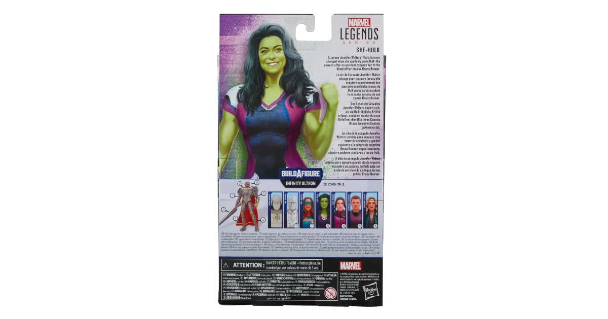 She Hulk Amazon ügyvéd Marvel Legends series figura 17 cm | Pepita.hu