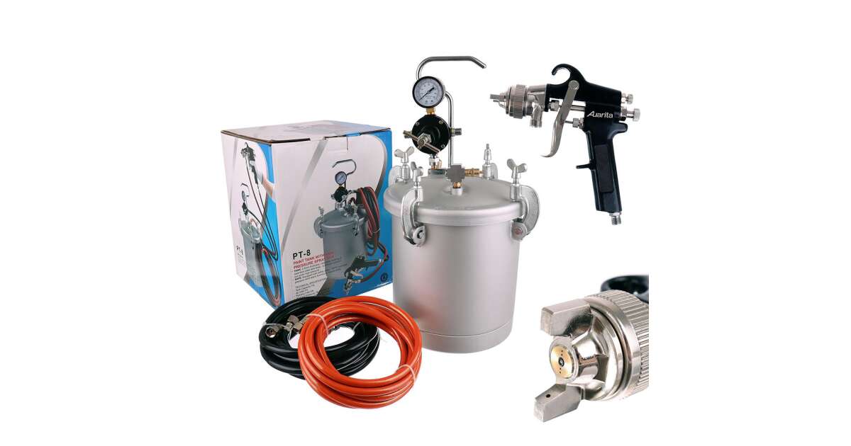 Auarita PT-8 Paint Spray Gun 2.0mm 8l | Pepita.com